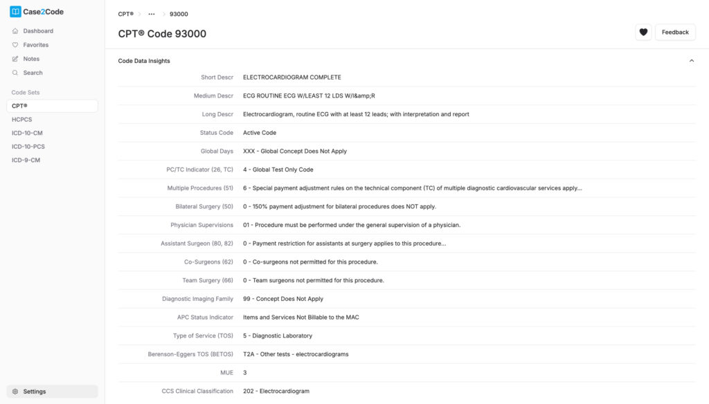Case2Code | Code Data Insights - Coding Ahead LLC