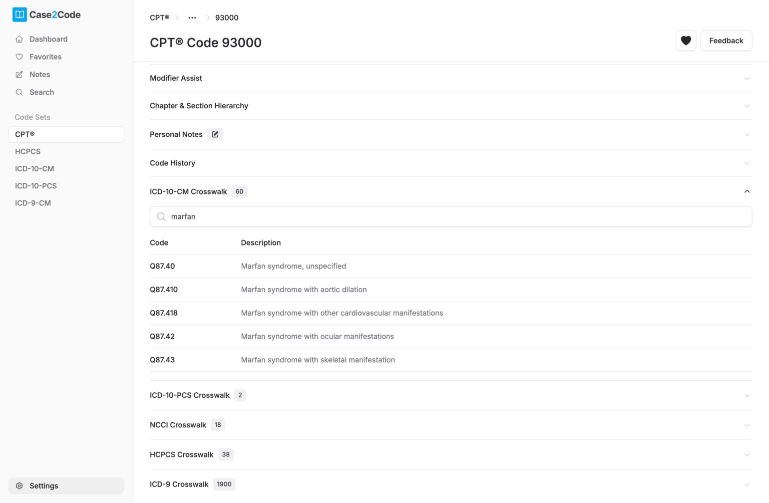 Case2Code | CrossWalks - Coding Ahead LLC